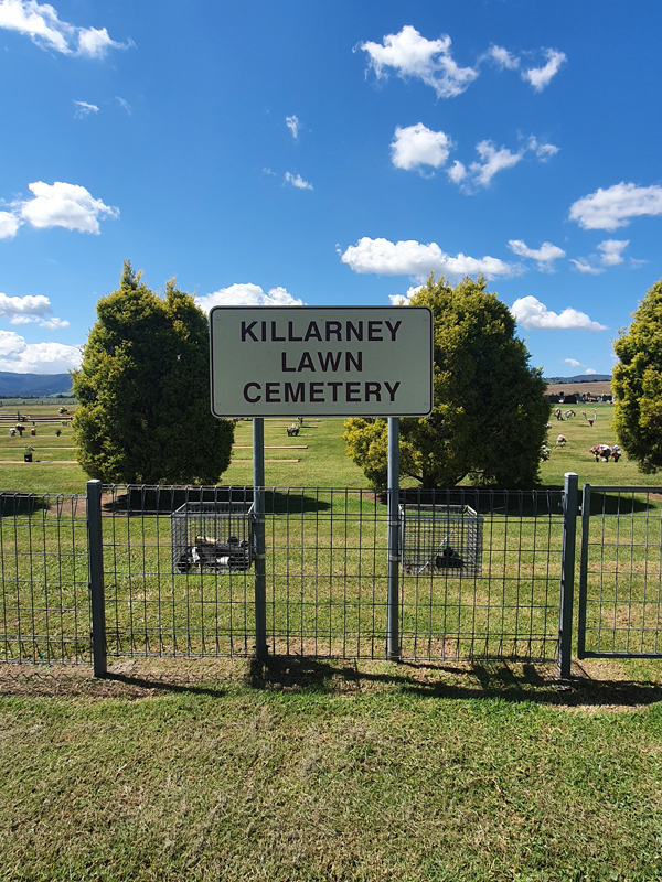 Australian Cemeteries - Queensland - Killarney Lawn Cemetery