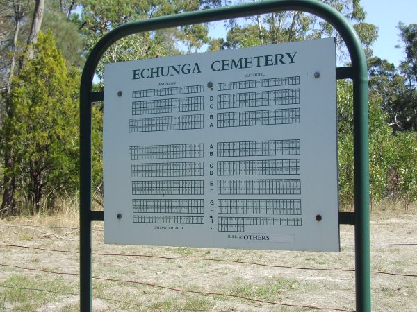 Australian Cemeteries - South Australia- Echunga Methodist
