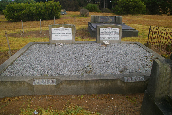 Australian Cemeteries - Victoria - Cape Bridgewater Cemetery